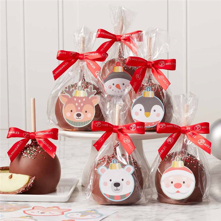 Frosty Friends Caramel Apple Gift Set | Mrs Prindables | Mrs Prindables