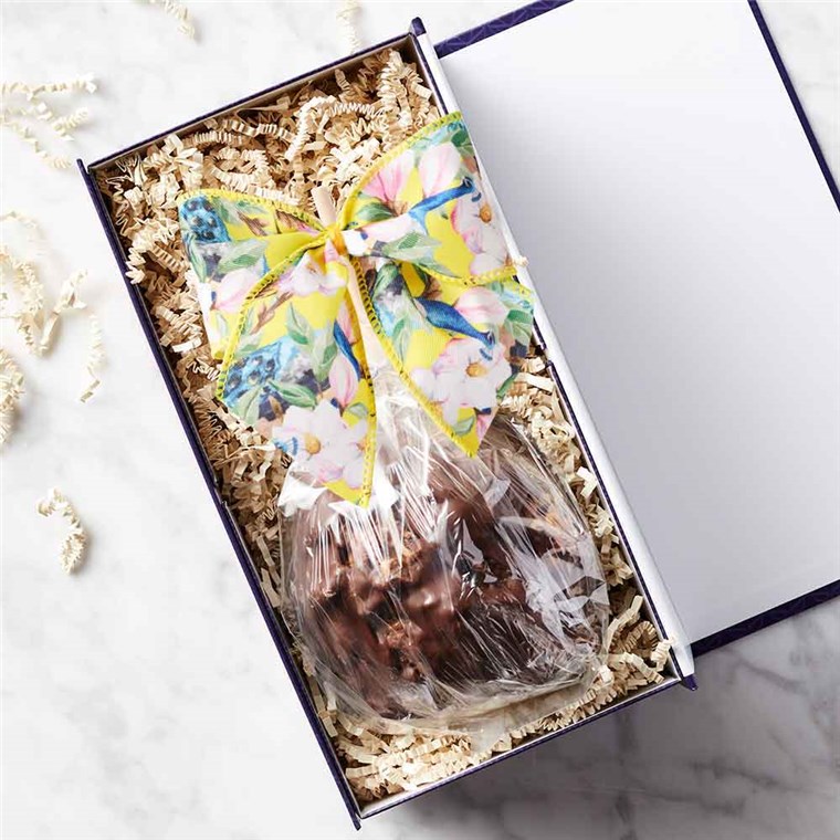 Milk Chocolate Walnut Pecan Peacock Jumbo Caramel Apple | Mrs Prindables