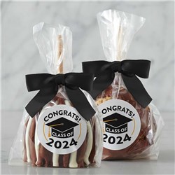 Graduation Caramel Apples | Graduation Gift Baskets | Mrs Prindables